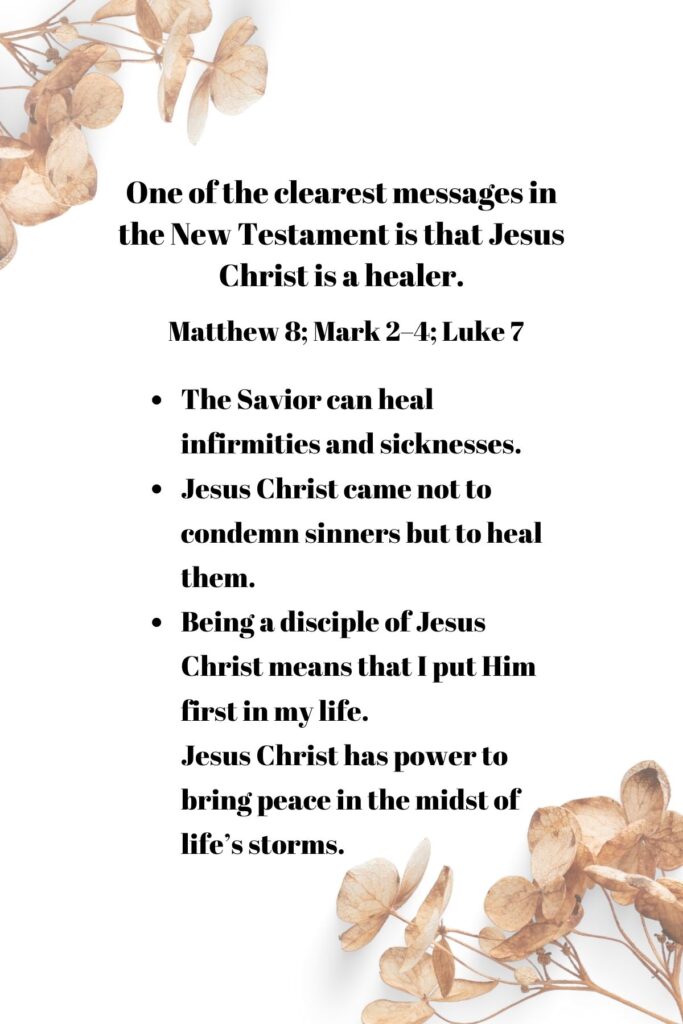 February 27–March 5 Matthew 8; Mark 2–4; Luke 7 “Thy Faith Hath Saved ...